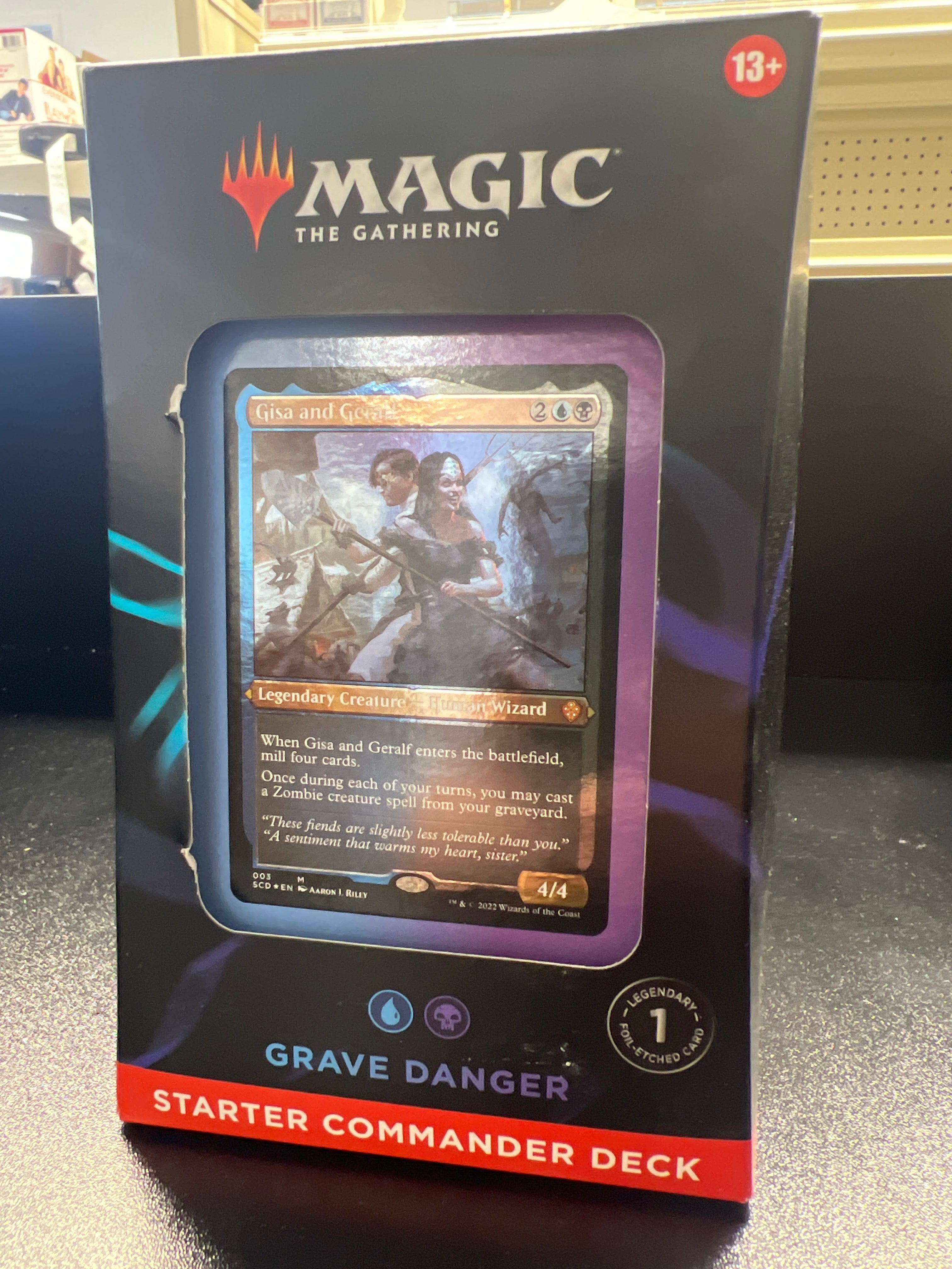 Grave Danger MTG Starter Commander Deck – Spellcasters Stash